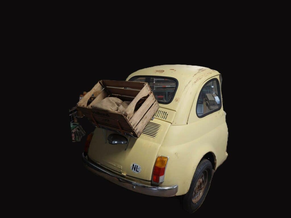 Piaggio geel - Buitelaar Verhuurt